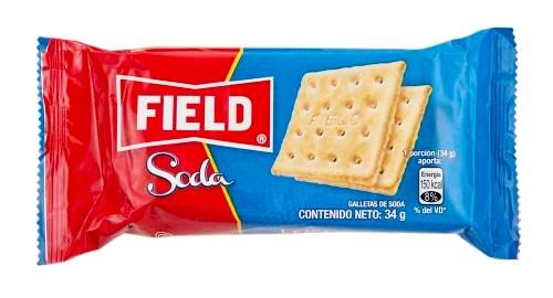 SODA FIELD ORIGINAL X 34 GRAMOS X 6 UN