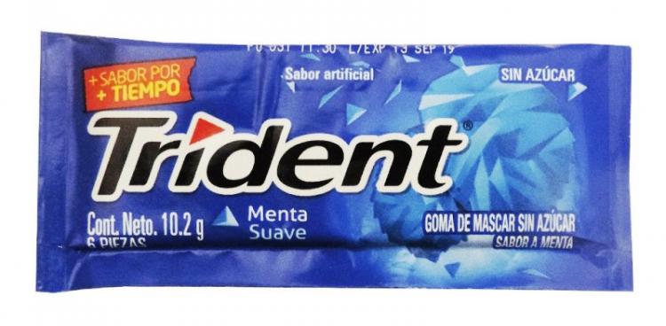 TRIDENT MENTA X 8.50 GRAMOS