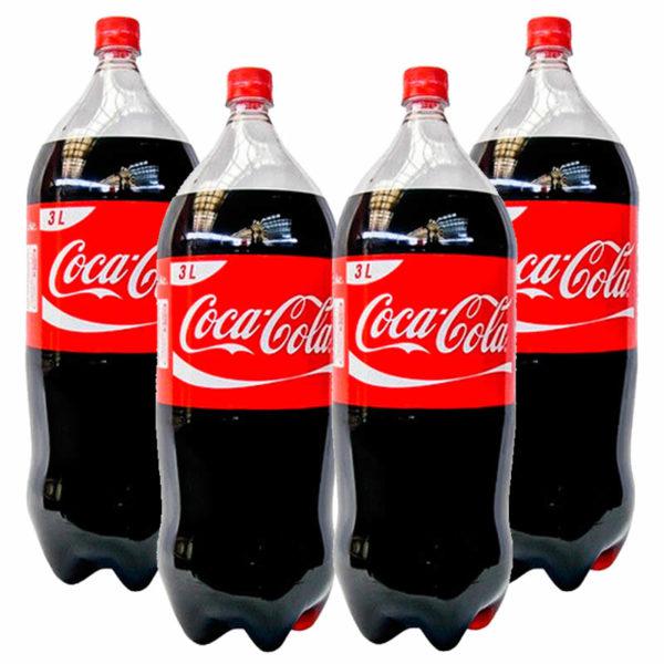 COCA COLA X 3 LT X 4 UN