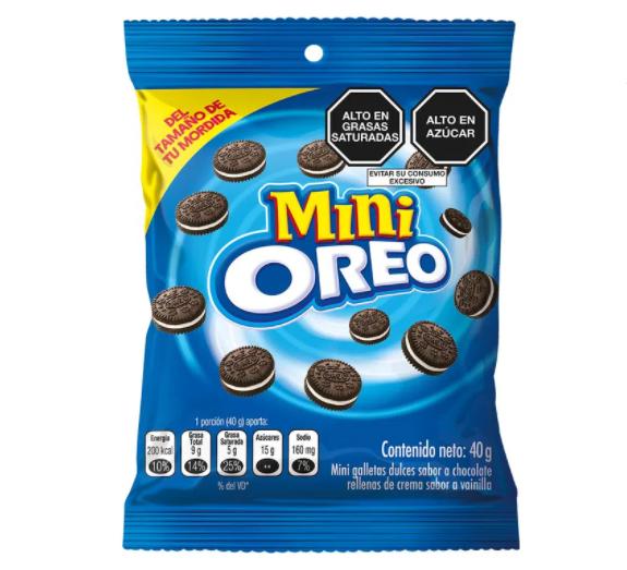 MINI OREO X 40 GRAMOS X 6 UN
